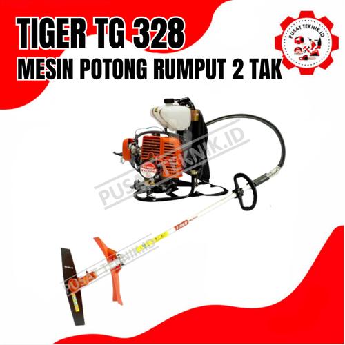 Jual Mesin Potong Rumput Gendong TIGER TG 328/Brush Cutter Tiger TG 328 ...