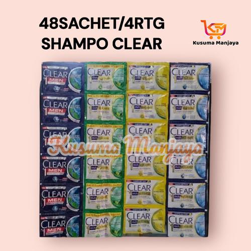 Jual 48SACHET/4RENTENG SHAMPO CLEAR - Kab. Kediri - Kusuma Manjaya ...