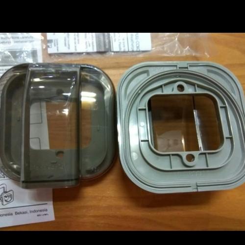 Jual Cover Stopkontak Saklar Panasonic Frame weatherproof wej89911 ...