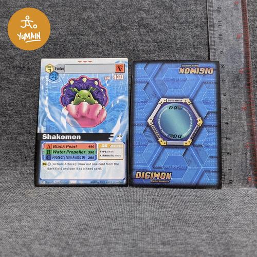 Jual Digimon Card Digital Monster Alpha Code Syakomon written Shakomon ...