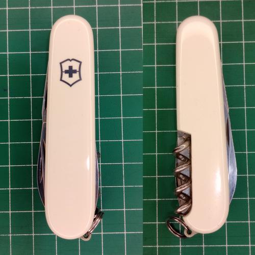 Jual VICTORINOX SPARTAN Swiss Army Knife Second Original Mac Gyver Delemont - Putih - Kota ...