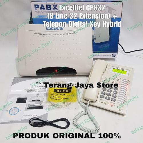 Jual Pabx Excelltel CP832 PBX Excelltel CP832 Pabx Hybrid Excelltel ...