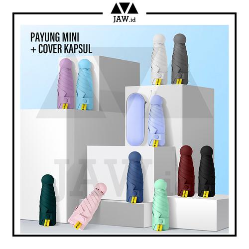 Promo JAW.id Payung Lipat MINI KAPSUL Anti UV Sinar Matahari dan Hujan ...
