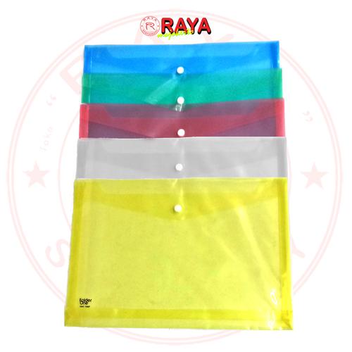 Jual Map Plastik Transparan Kancing "1" (SATU) - Putih - Kota Mojokerto ...