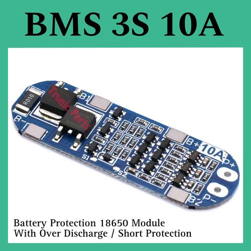 Jual BMS 3S 10A 12V 18650 Lithium Battery Charger Board Protection ...