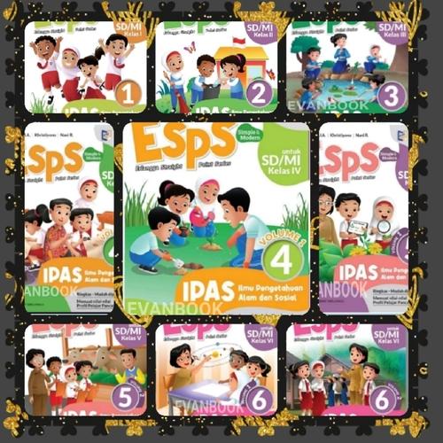 Jual BUKU ESPS IPAS VOL.1-2 KELAS 1 2 3 4 5 6 SD KURIKULUM MERDEKA ERLANGGA - KELAS 6 voll. 1 ...
