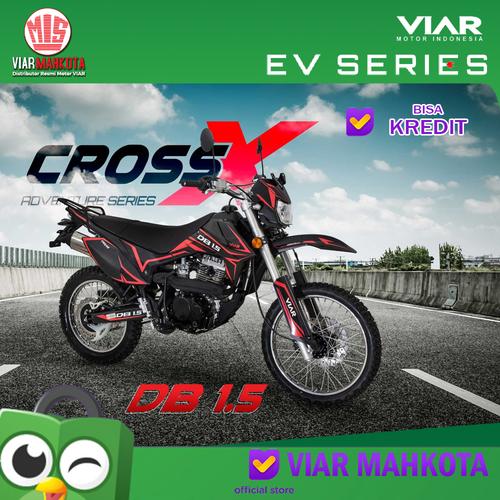 Jual NEW! Cross X 150 CC Trail by VIAR - Merah, Jakarta - Jakarta Pusat ...