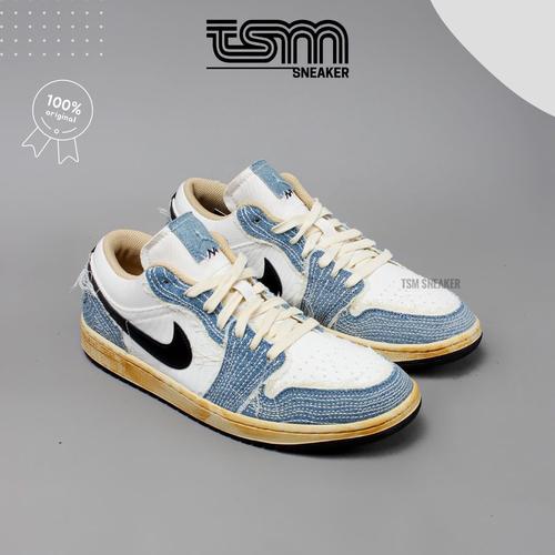 Jual Air Jordan 1 Low World Make Japan Sashiko Denim 100% Authentic ...