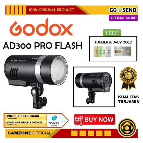 Promo Godox AD300 PRO Outdoor Flash Studio Cicil 0% 3x - Jakarta Selatan - Camzone Official ...