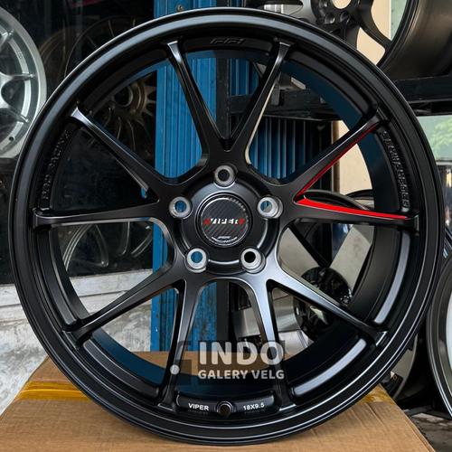 Jual velg mobil r18. FF1 VIPER 95G utk Venturer Zenix reborn BYD Atto 3 - Jet Black, ET22 ...