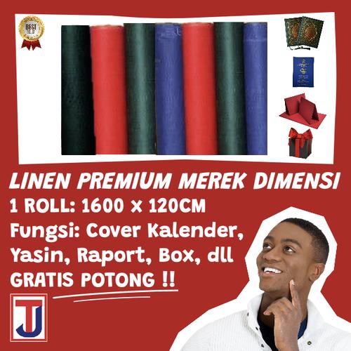 Jual KERTAS / KAIN LINEN ROLL - COVER KALENDER MEJA / YASIN [1600 X 120 ...