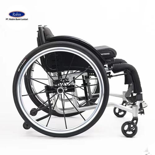 Jual Kursi Roda Sport Ringan / Sport Wheelchair lightweight no handle ...
