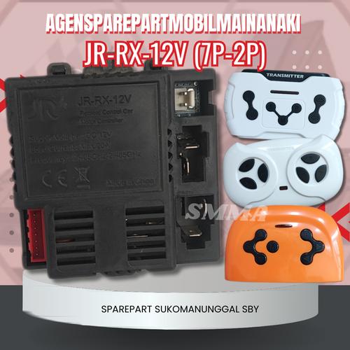 Jual Receiver+Remote Control JR-RX 2,4Ghz 12v (modul PCB) Mobil Mainan ...