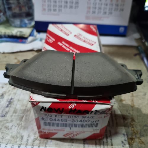 Jual Kampas rem/brake pad depan New Harrier ZSU60 04465-33480 Ori ...