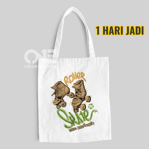 Jual Tote bag Baby Canvas - Uk 35x45cm - Besar - Design Custom - 2 Sisi ...