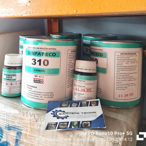 Jual Bando Sunpat Eco 310 Cold Splicing | Lem Conveyor Sunpat Eco 305 ...