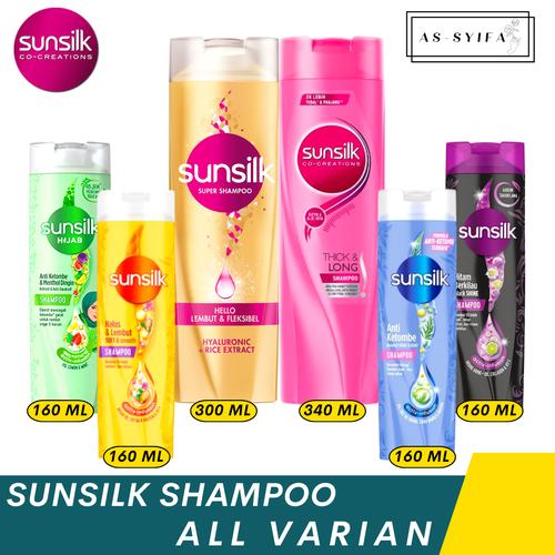 Promo SUNSILK Shampoo All Varian 160ml Bye Bye Rambut Rontok ...