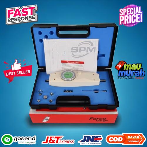 Jual Force Gauge 50 kg 500N AIGU NK500N Push Pull NK-500N Tester Meter ...