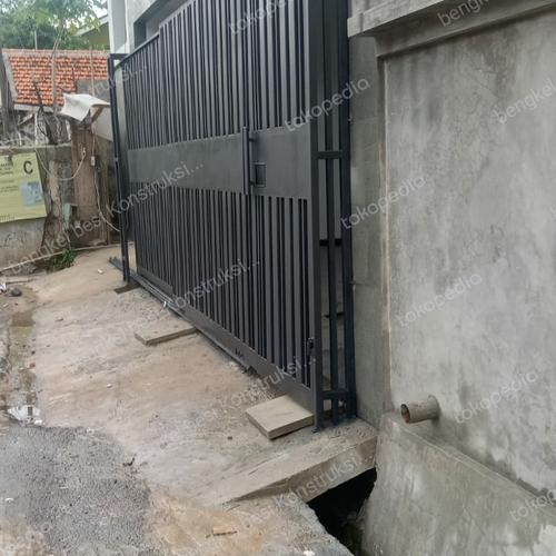 Jual pintu besi sliding double - Jakarta Barat - bengkel besi ...