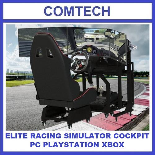 Jual Elite Racing Cockpit Simulator Gaming Seat Kursi PC PS4 PS5 Xbox ...