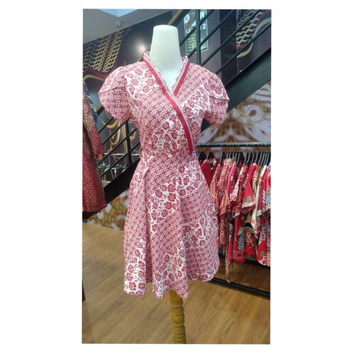 Jual DRESS BATIK WANITA MERAH PUTIH - Kota Yogyakarta - Toko Batik Queen Phoenix | Tokopedia
