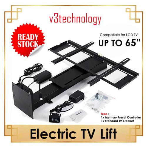 Jual Electric TV Lifting System - Automatic Motorized Bracket TV ...