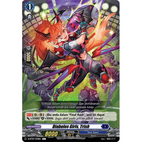 Jual Diabolos Girls, Trish (C) | D-BT07 | Bahasa Vanguard - Jakarta Barat - Carttu | Tokopedia