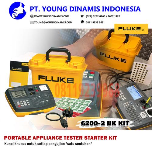Jual Portable Appliance Tester Starter Fluke 6200-2 UK Kit - Jakarta ...