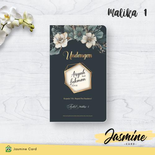 Jual BLANGKO UNDANGAN PERNIKAHAN TERMURAH FADHIL MALIKA SERIES 1 - Kota ...