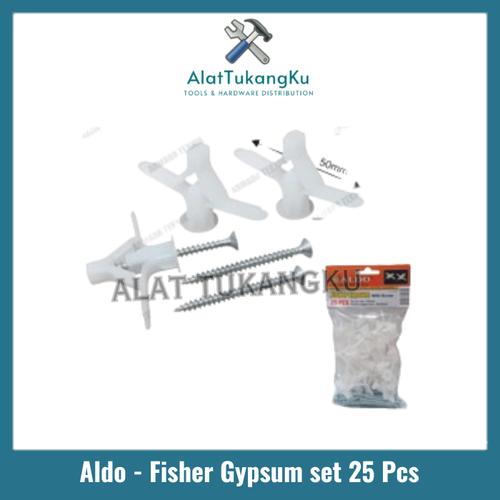 Jual ALDO FISHER ANCHOR DINDING TEMBOK GYPSUM / GIPSUM SCREW SEKRUP ...