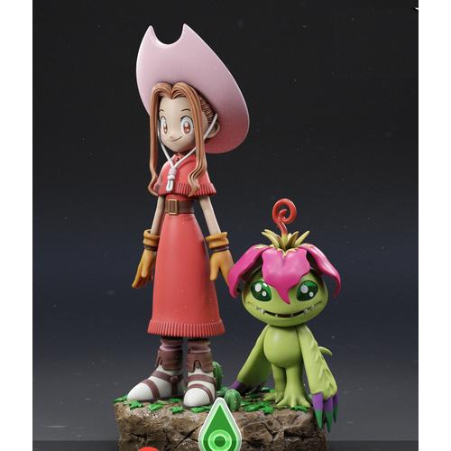 Jual mimi and palmon digimon resin kit figure - half size - Kota ...