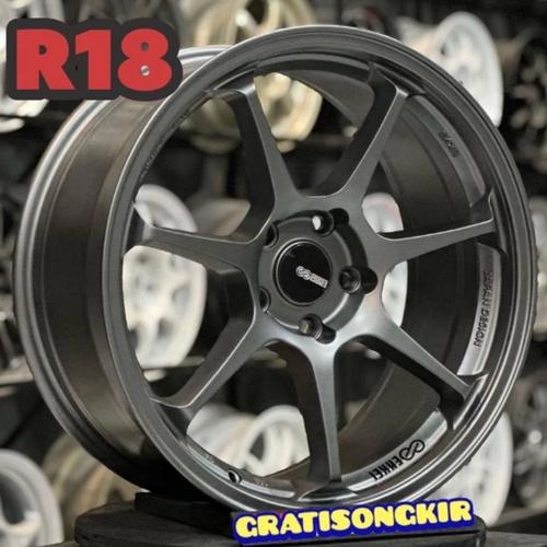 Jual velg mobil r18 ENKEI TS7 FLOW FORMING velg ring 18 Innova Hrv ...