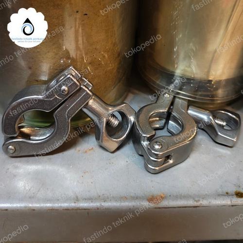 Jual Heavy duty clamp sanitary 4 inch sus 304 - Jakarta Barat ...