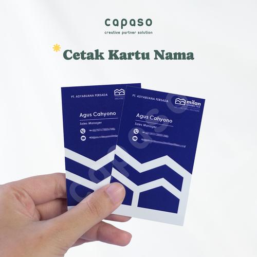 Jual Kartu Nama / Cetak Kartu Nama Custom / Kartu Nama Business / Name ...