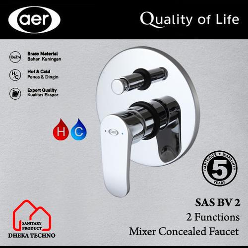 Jual AER Kran Tanam Shower Tembok Panas Dingin 2 Fungsi Keran Air SAS BV2 - Jakarta Pusat ...