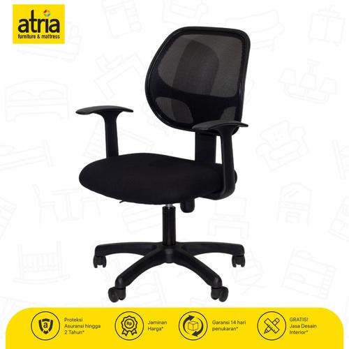 Promo Kursi Atria Sefourse Staff Black 60X52X(85-95)Cm Cicil 0% 3x ...