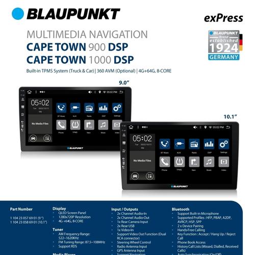 Jual HEADUNIT ANDROID BLAUPUNKT CAPE TOWN DSP 4G + 64G - Jakarta Pusat ...