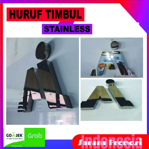 Jual Huruf Timbul Stainless / Akrilik Huruf Timbul Stainless - Kota ...