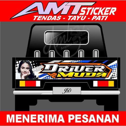 Jual Stiker Decal + Pintu Belakang Pick Up + Desain Gambar Wanita Dan ...