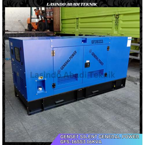Jual Genset Silent 16 KVA General Power 16 KVA 12 KW GFS16SS GFS 16 SS ...