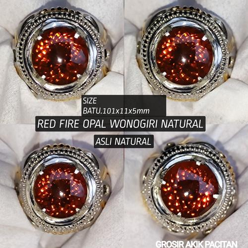 Jual CINCIN RED FIRE OPAL WONOGIRI NATURAL NEW 2024 UNGGULAN - Kab. Pacitan - GROSIR AKIK ...
