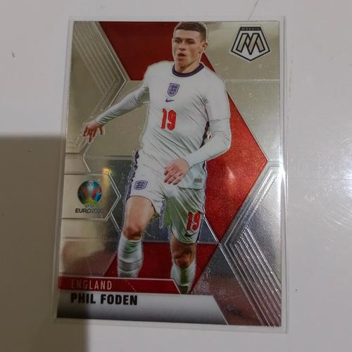 Jual kartu bola soccer cards panini mosaic euro 2021 Phil Foden England ...