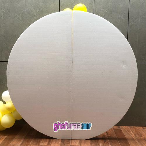Jual backdrop lingkaran styrofoam ukuran 2x2 meter background bulet ...