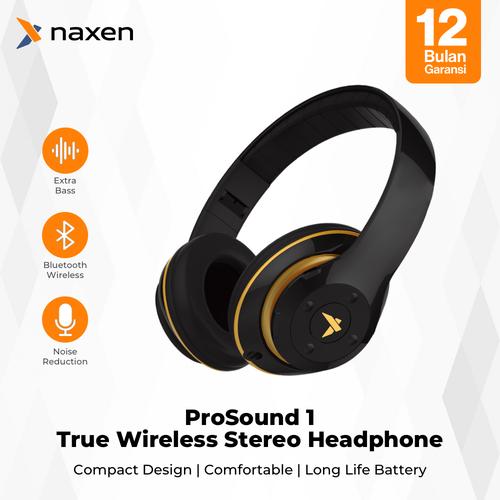 Promo Headphone Bluetooth Wireless Naxen ProSound 1 Extra Bass ...