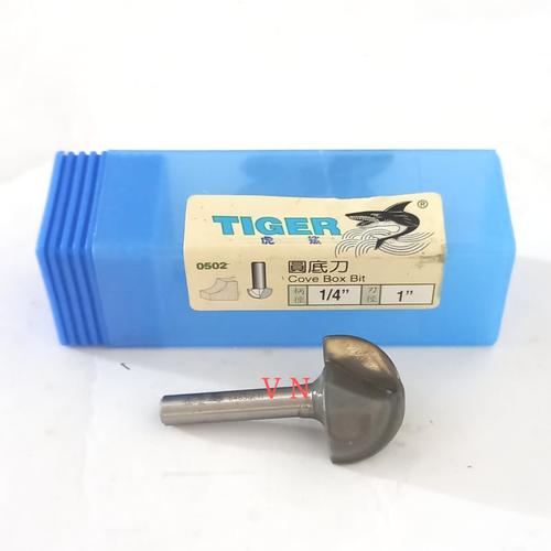 Jual Mata Profil/Router 25 mm 1/4 X 1 Round Nose/Core Box Bits Merk ...