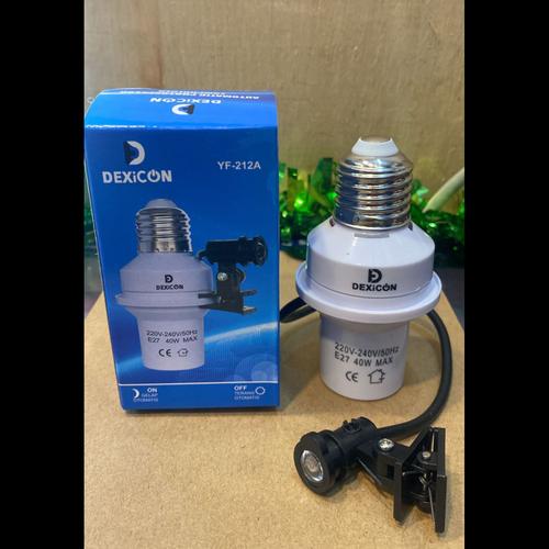 Jual FITTING LAMPU SENSOR CAHAYA OTOMATIS UNTUK SEGALA LAMPU DEXICON ...