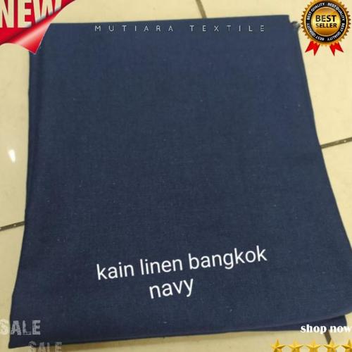 Jual Bahan Linen Cotton Bangkok_Kain Katun Linen Bangkok Import Per ...