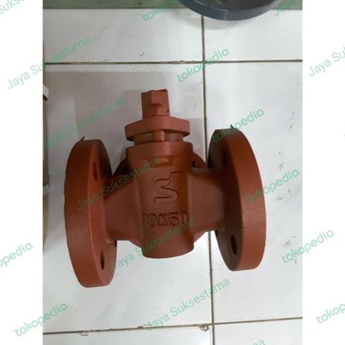 Jual Plug Kran 3 Way JIS 10K 4" inch Besi Plug Kran Three Way Cabang ...