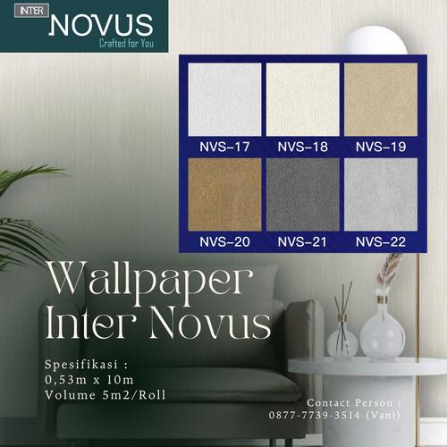 Jual Wallpaper Inter Novus Roll / Dekorasi Kamar / Wallpaper Dinding ...
