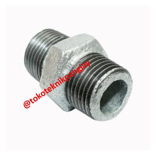 Jual Double Nipple / Double Nepple Drat Galvanis Nipel Nepel 2 Inch ...